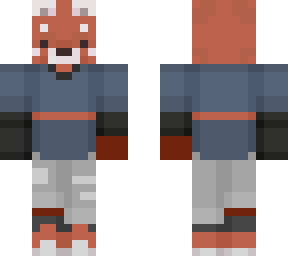 red panda! | Minecraft Skin