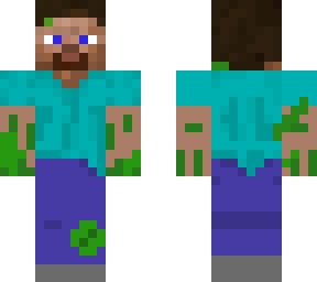 zombie steve | Minecraft Skins