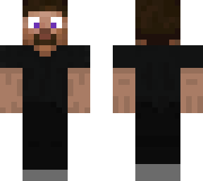 black steve | Minecraft Skins