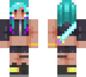 my octoling | Minecraft Skin