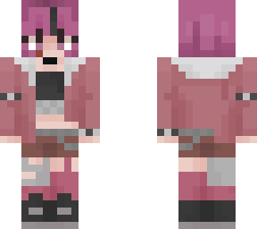 Pink Electric Guitar | Minecraft Skin