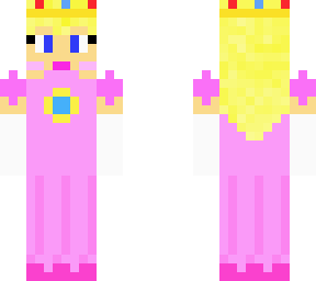 princess peach | Minecraft Skins