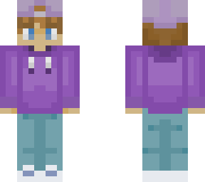Purple Hoodie | Minecraft Skin
