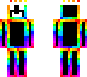 RGB king | Minecraft Skin