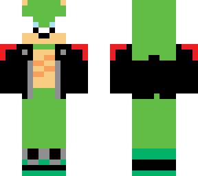 Scourge the Hedgehog | Minecraft Skin