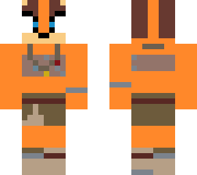 Sticks the Badger | Minecraft Skin