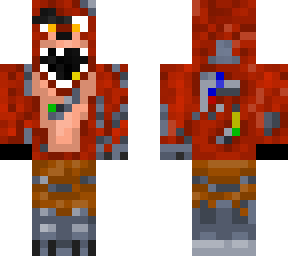 fnaf foxy | Minecraft Skins