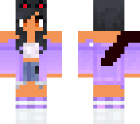 Aphmau in her werewolf form | Minecraft Skin