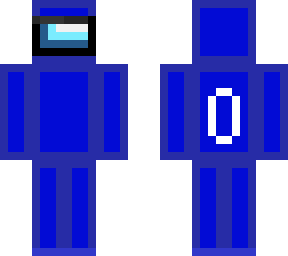 blue among us | Minecraft Skin