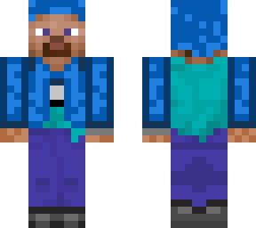 Blue Steve | Minecraft Skin