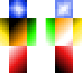 Corrupt Rainbow | Minecraft Skin