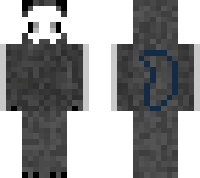 dark black wolf | Minecraft Skin