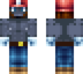 GigaChad Mario | Minecraft Skin