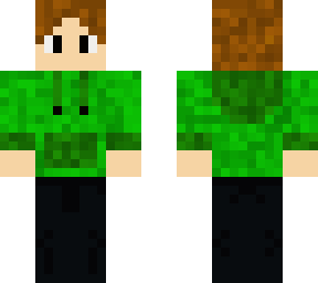 Green Hoodie dude | Minecraft Skin