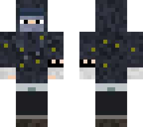 Marius (white pupils) | Minecraft Skin
