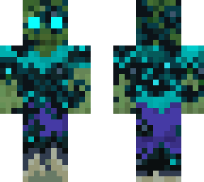 Sculk Zombie | Minecraft Skin