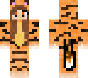 tiger girl | Minecraft Skins