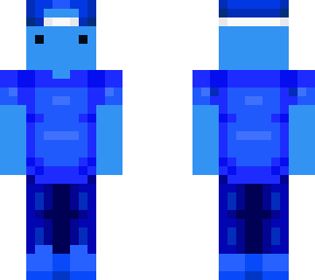 blue blob | Minecraft Skins