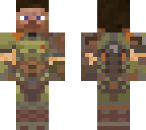 doom slayer steve | Minecraft Skins