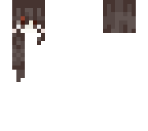 Girl head base with braid | Minecraft Skin