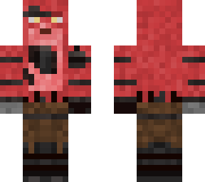 Withered Foxy | Minecraft Skin