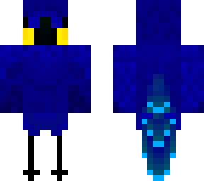 Blue Parrot | Minecraft Skin