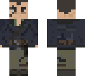 codron- daryl dixon serie | Minecraft Skin