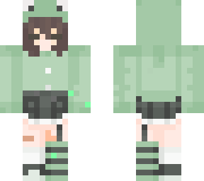 frog girl | Minecraft Skins