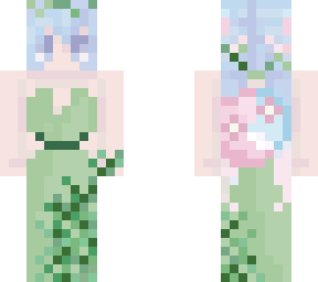 Minakowolf ivy | Minecraft Skin