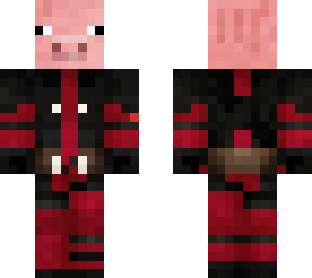 Pig Deadpool | Minecraft Skin