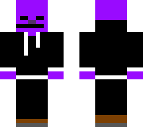 purple skeleton | Minecraft Skins