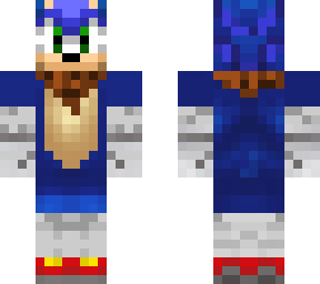 sonic skin | Minecraft Skin
