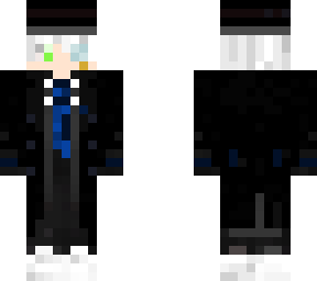 Blue Mobster Thingy | Minecraft Skin