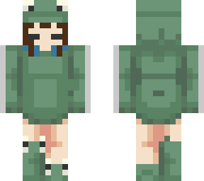 frog girl | Minecraft Skins