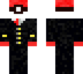 Poke ball suit and pirate | Minecraft Skin