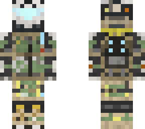 Titanfall 2 Female Pulse Blade Pilot (Base camo) | Minecraft Skin