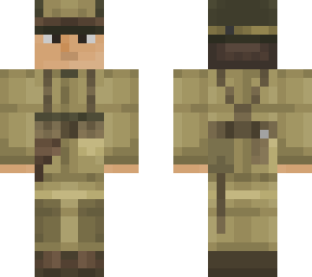 U.S 82nd Airborne Division Soldier (WW2) | Minecraft Skin