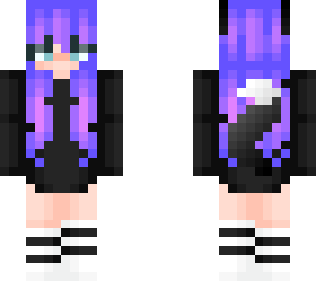 ~-~neon lights~-~ | Minecraft Skin