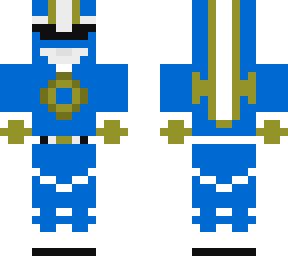 blue power ranger | Minecraft Skins