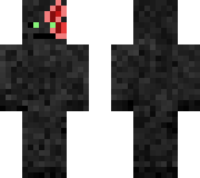 Charred Character with Scar | Minecraft Skin