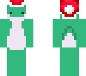 Christmas Dino | Minecraft Skin