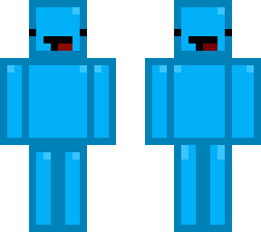Diamond Skeppy | Minecraft Skin
