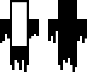 White corrupted | Minecraft Skin