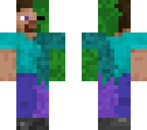 Zombie-Steve | Minecraft Skin