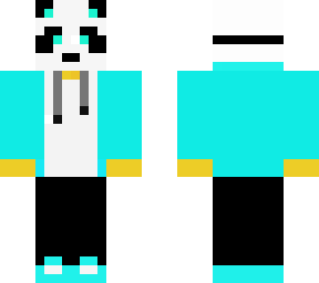 Boy with panda mask | Minecraft Skin