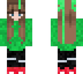 green brat | Minecraft Skin