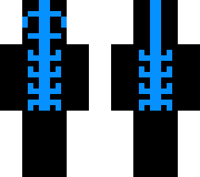 The Blue Skull | Minecraft Skin