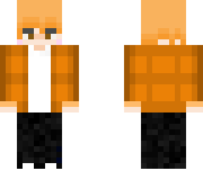 #5 A boy with orange hair | Minecraft Skin