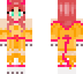 blaze girl | Minecraft Skins