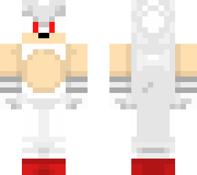 Classic Hyper Sonic | Minecraft Skin